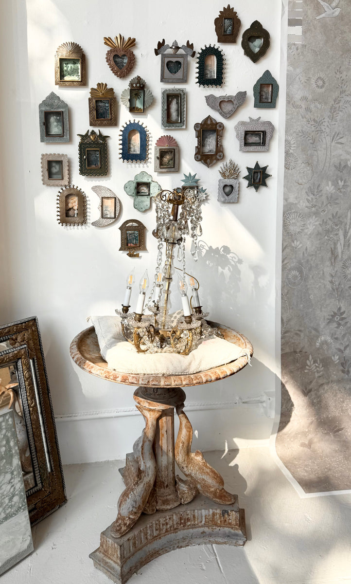 FOR CAROLINE :ART OBJECT Palm Tree in Mexican Tin Frame – Colette ...