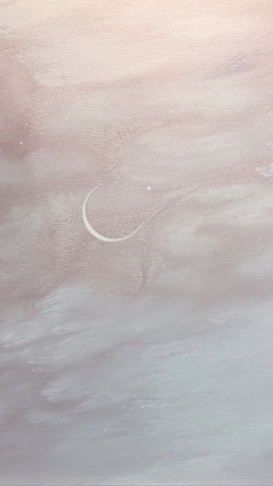 "The Wind Rose and Whispered" 48"x60" abstract seascape painting ...